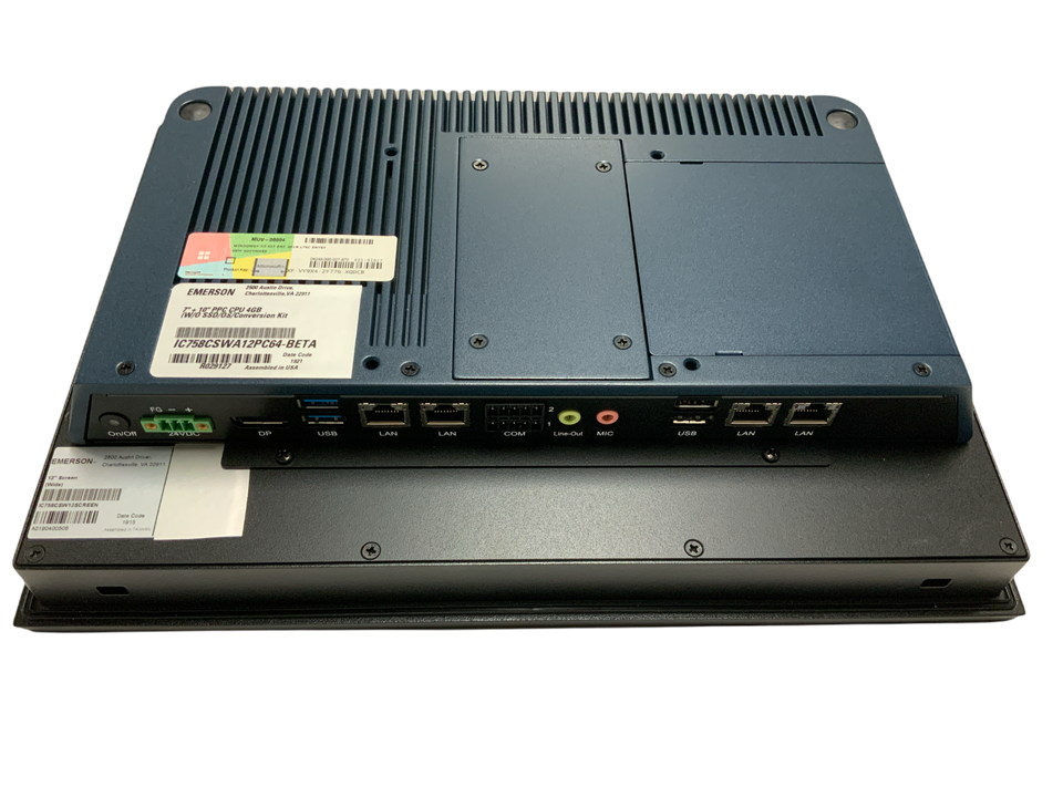 IC758CSW12SCREEN RXi - Industrial Monitor with 12" screen ...