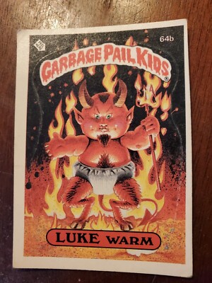 1985 Garbage Pail Kids Luke Warm 64 | eBay