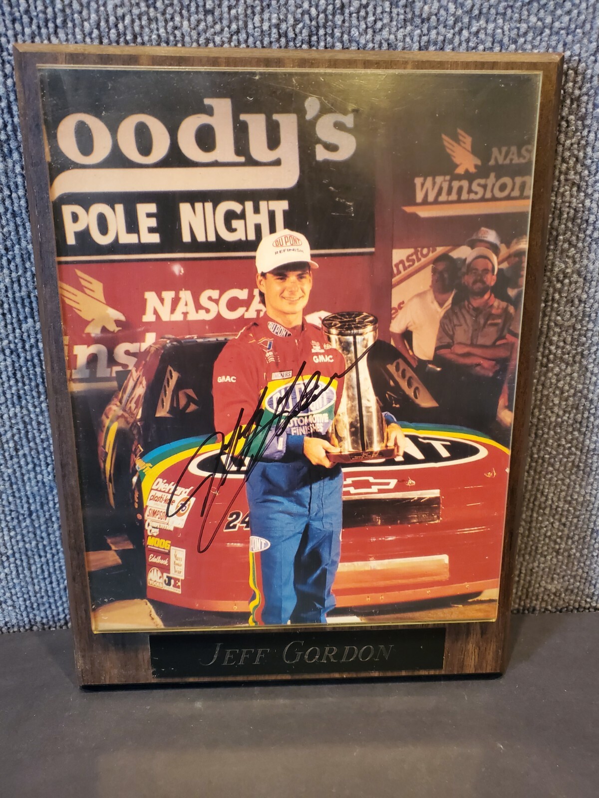 Jeff Gordon Signed Autograph Nascar 8X10 Picture Plaque Chevy Dupont ...