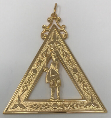New Freemason Royal Arch Mason Captain Of Host Officer Collar Jewel | eBay