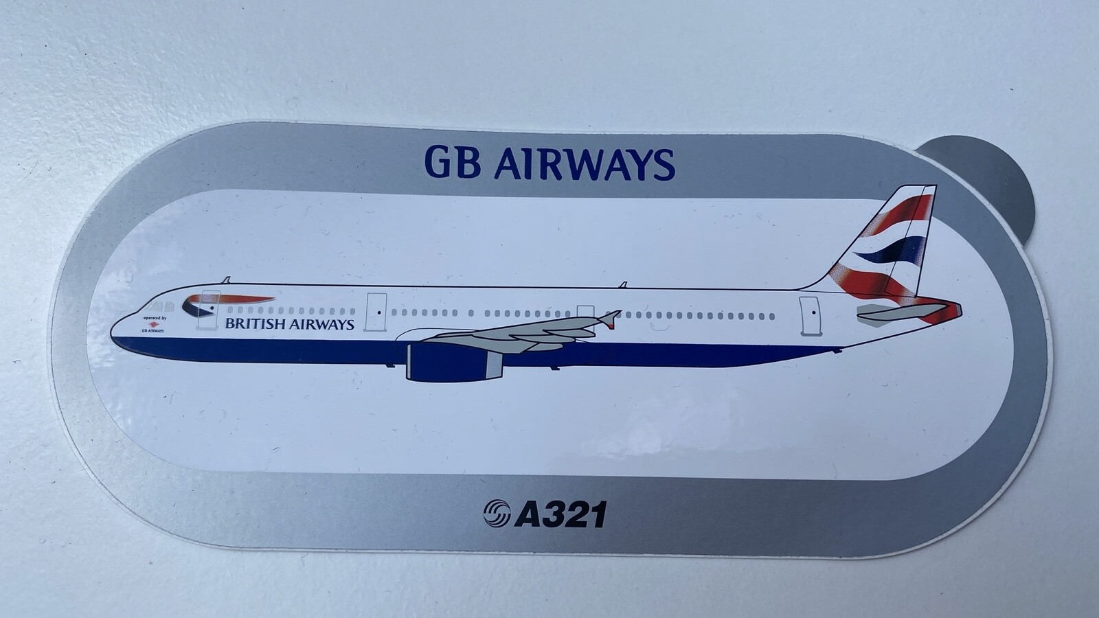 Official Airbus Sticker - GB Airways A321 (2001) | eBay UK