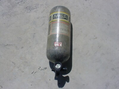 MSA 2216 LP SCBA AIR PACK AIR CYLINDER TANK FIREMAN FIRE DEPT ...
