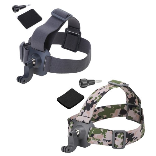 Adjustable Headband Mount for Action4/GO3 GoPro12 Action Cameras Head ...