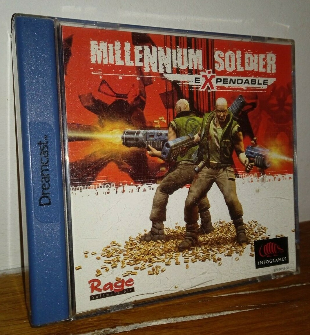 Millennium Soldier : Expendable Dreamcast PAL - Prix - Photo - Présentation