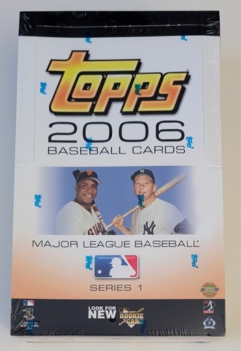 (FACTORY SEALED) 2006 TOPPS SERIES 1 JUMBO BASEBALL HOBBY BOX | eBay
