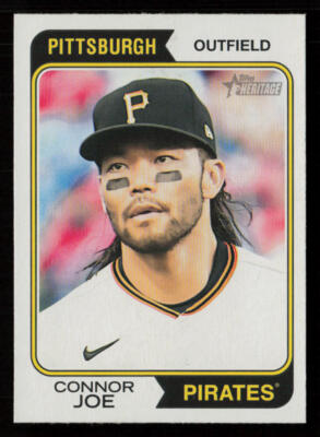 Connor Joe 2023 Topps Heritage #39 Pittsburgh Pirates Baseball Card | eBay