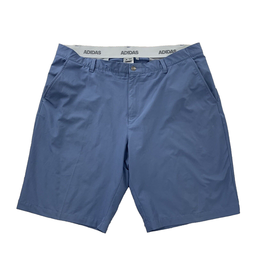 Adidas Men Size 40 Shorts Gold Casula Stretch Flat Front Pockets 10" In ...