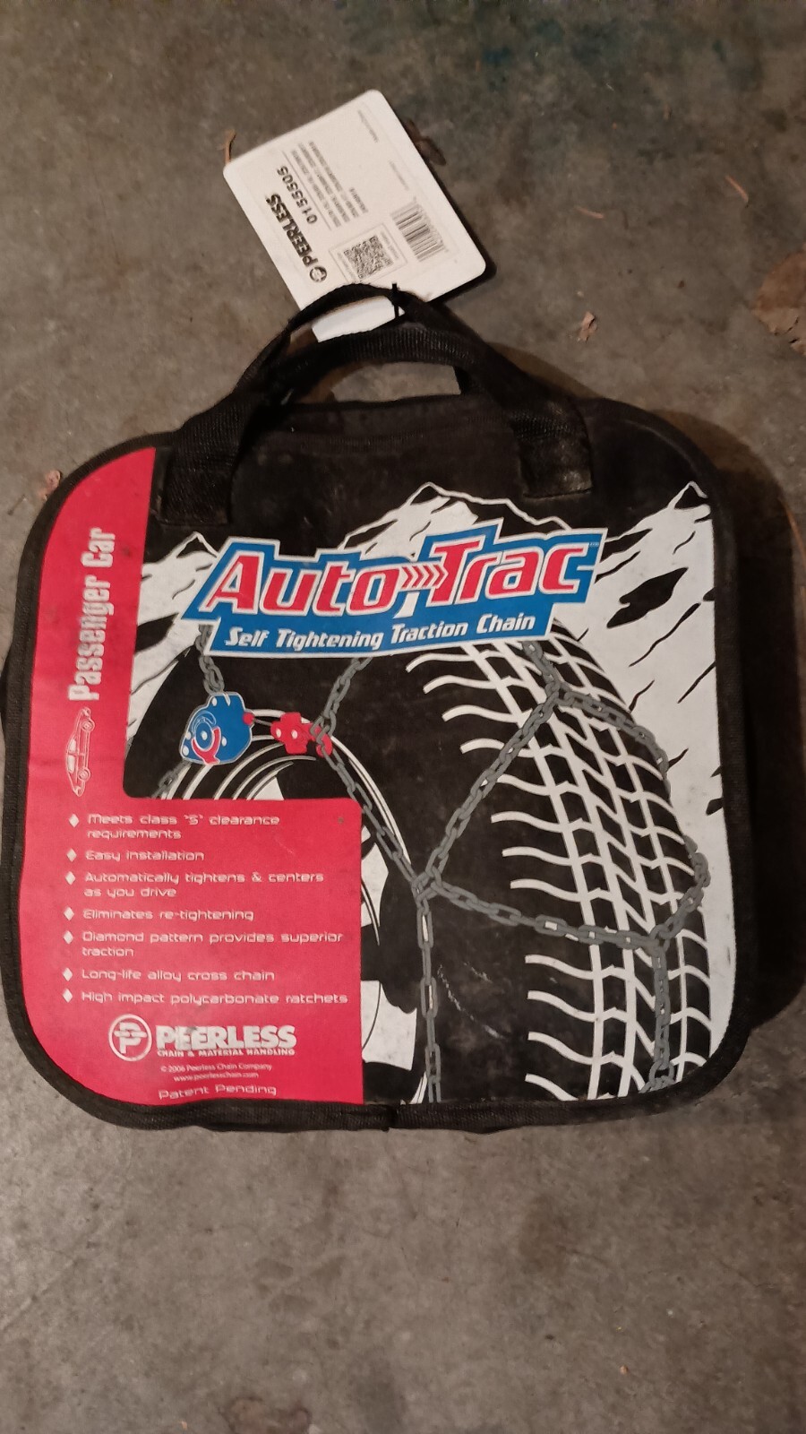 Peerless Chain 0155505 Auto-Trac Tire Traction Chain - Set of 2 ...