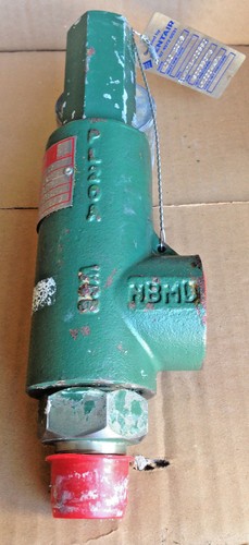 Hydroseal Industrial Pressure Relief Valve - Set Pressure 41000kpa. 3/4 ...