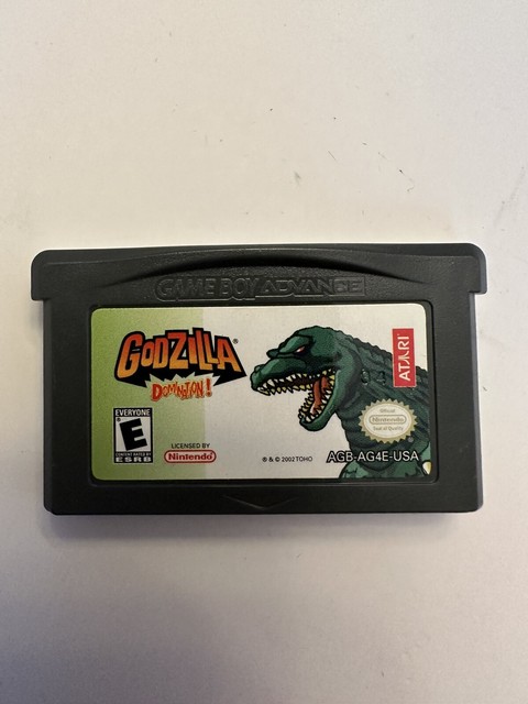 Godzilla: Domination (Nintendo Game Boy Advance, 2002) for sale online ...