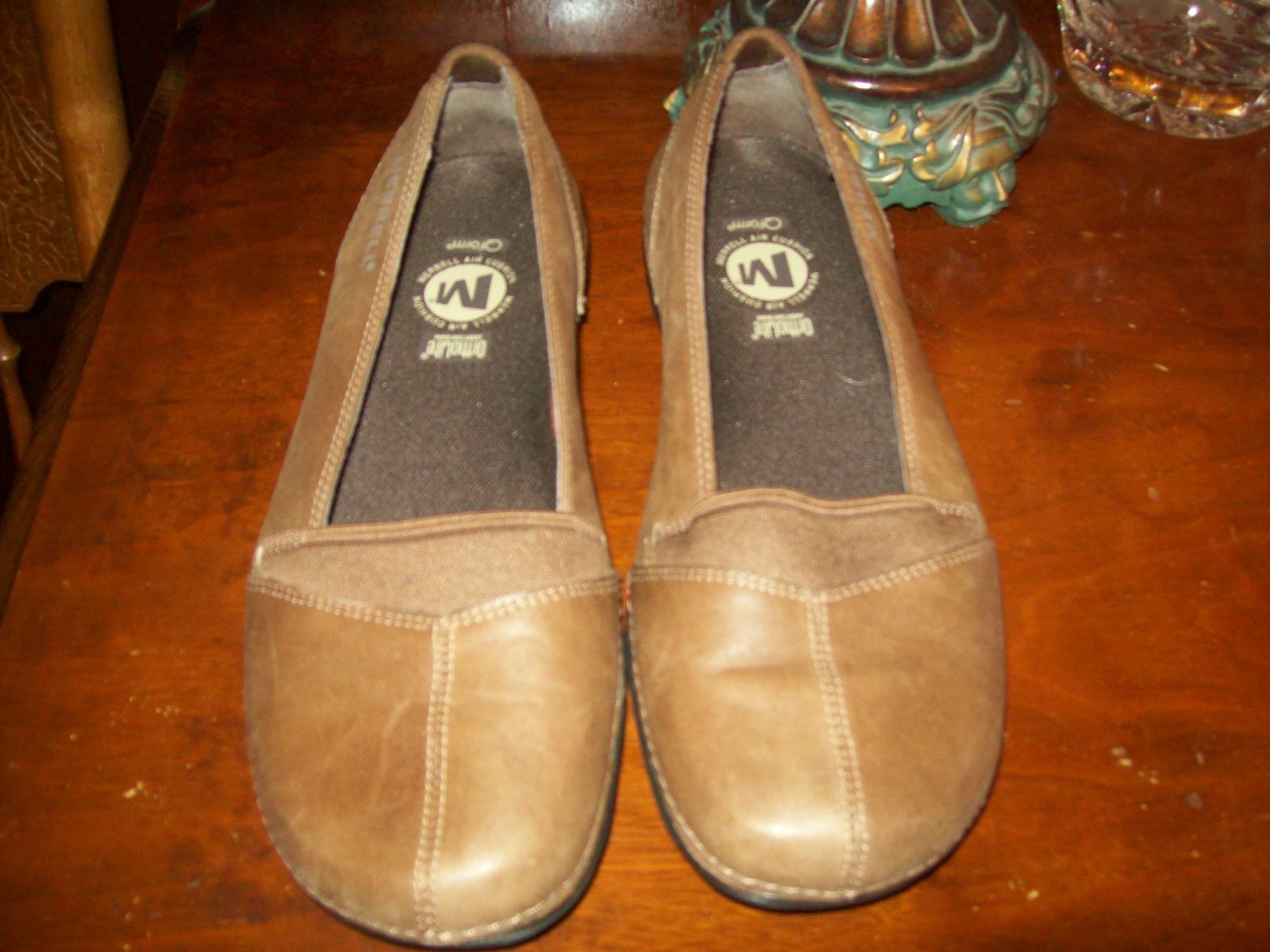 Merrell Apure Brown Leather Ortholite QForm Casual S… - Gem