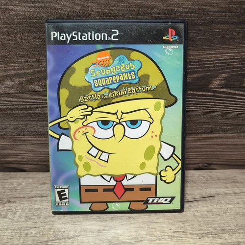 SpongeBob SquarePants The Battle for Bikini Bottom PS2 PlayStat ...