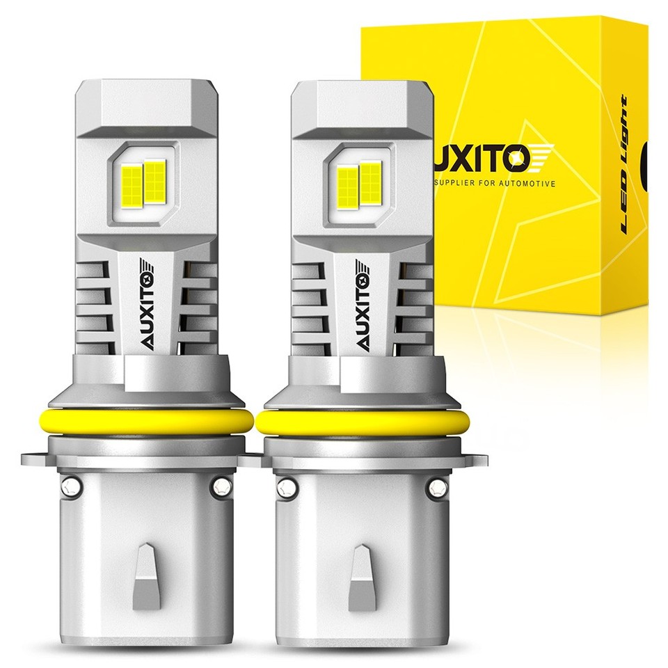 AUXITO LED 6500K Headlight Bulbs 9007 HB5 30000LM Super Bright High Low ...