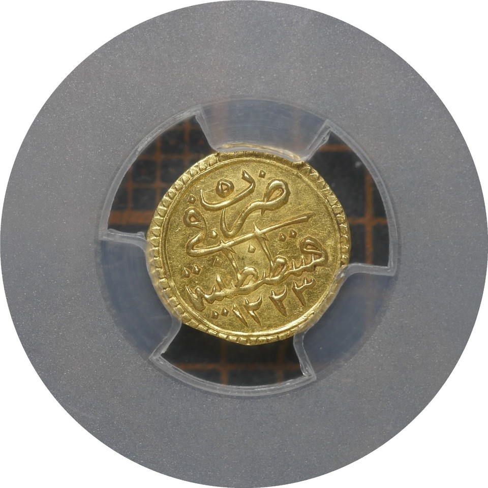 MS63 PCGS ¼ Zeri Mahbub 1812 Ottoman Empire Gold Coin # 605 | eBay