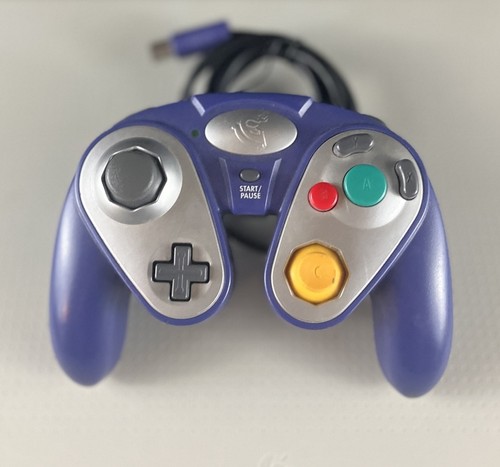Pelican G3 Wired Controller for Nintendo GameCube Indigo Purple | eBay
