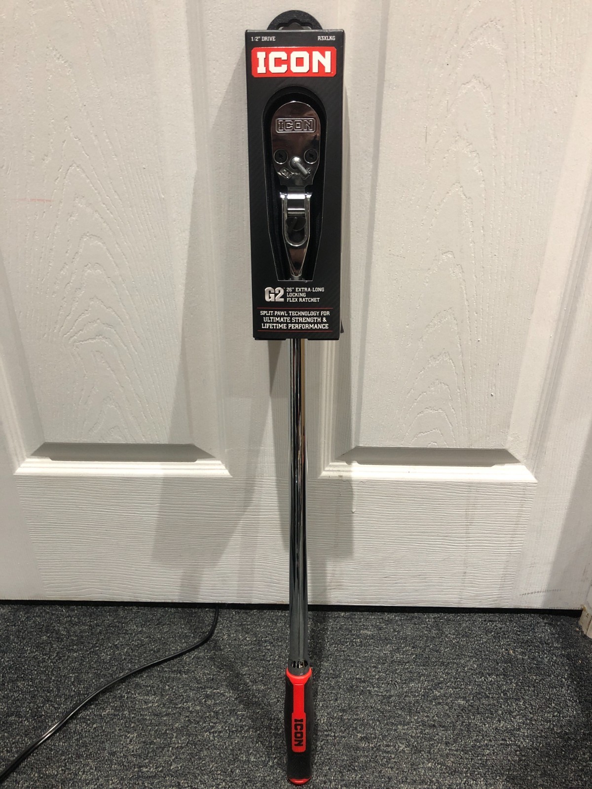 NEW ICON G2 SERIES 1/2" Drive 26” EXTRA LONG LOCKING FLEX RATCHET ...