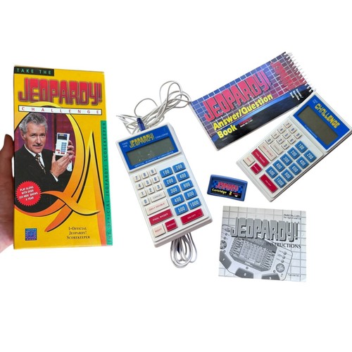 Interactive Television Electronic Game Jeopardy! Challenge Official ...