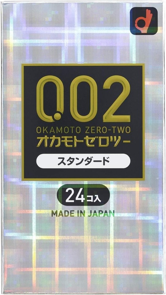 Okamoto 002 Standard Size Ultra Thin Condoms 24pcs -Ship from ...