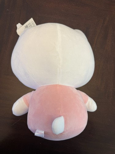 Sanrio genuine Pink Good Luck 30cm(12”) Hello Kitty Plush Toy Stuffed ...