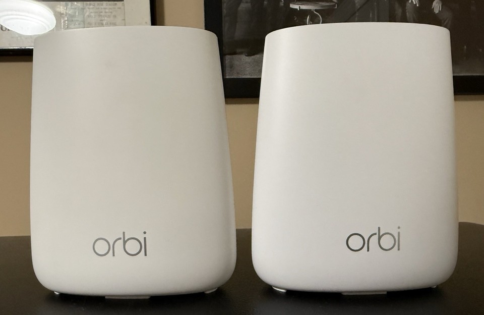 Netgear Orbi Router RBR20 with 2 Indoor and 1 Outdoor Satellites | eBay