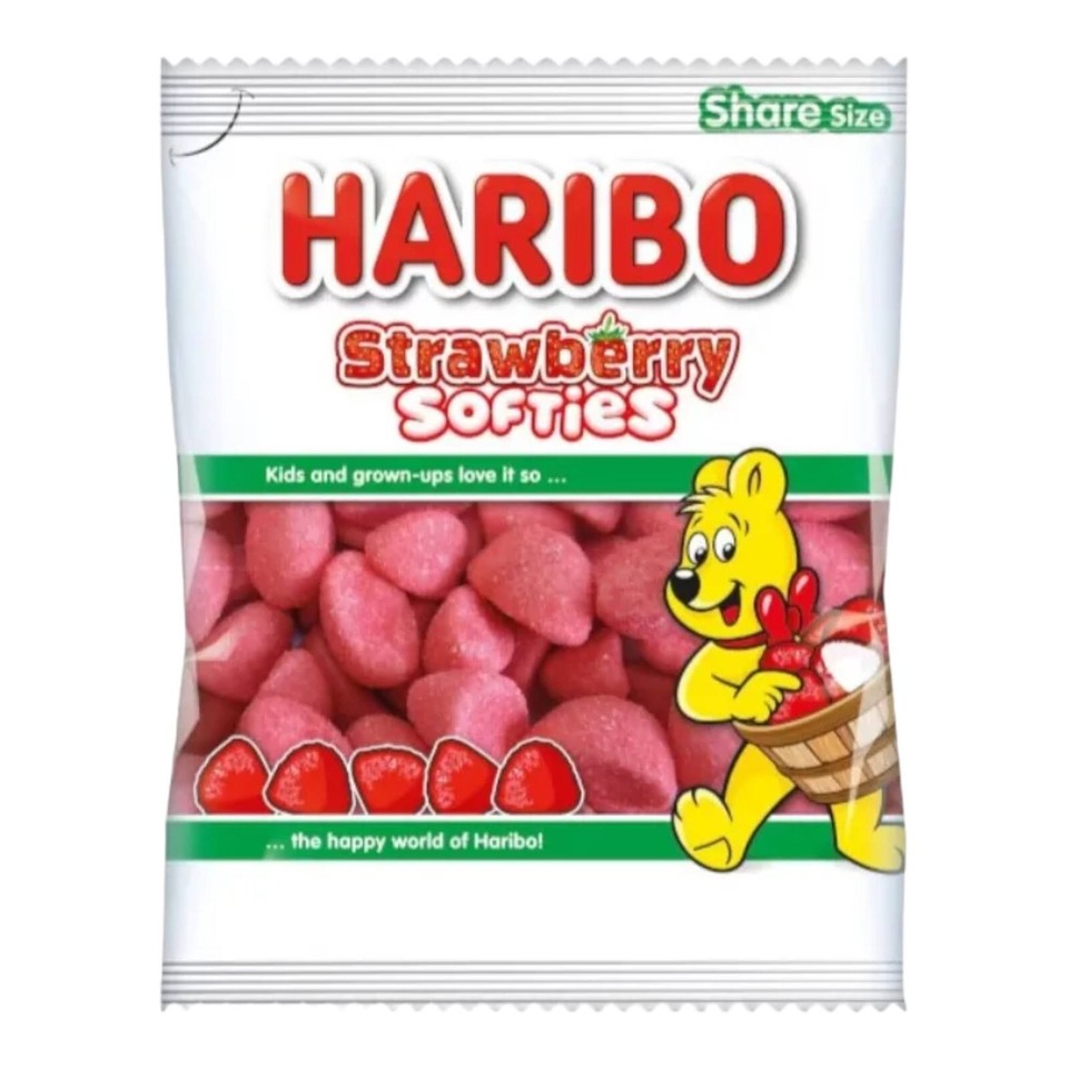 Haribo Share Bags - Fruity Zing Fizzy Gummy Jelly Candy Sweets Assorted ...