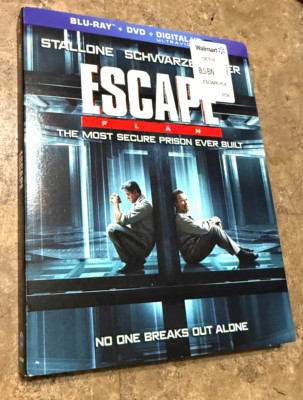 Escape Plan (Blu-Ray + DVD + Digital HD) - DVD - Very Good Sylvester ...