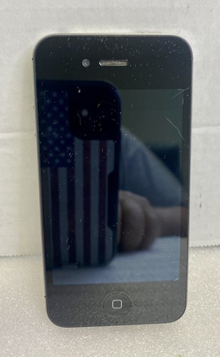 IPhone 4 Model A1387 UNTESTED Screen Not Broken AS IS For Parts | eBay