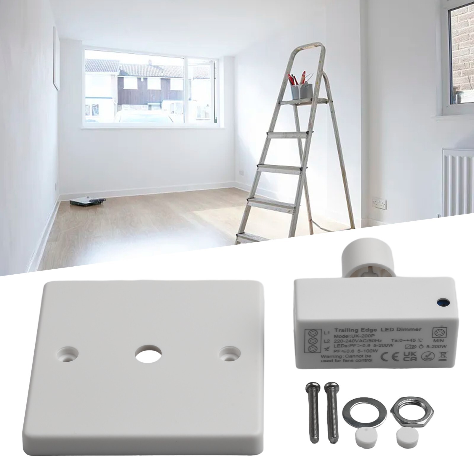 Durable Dimmer Switch Dimmer Reliable Smooth Dimming Universal ...