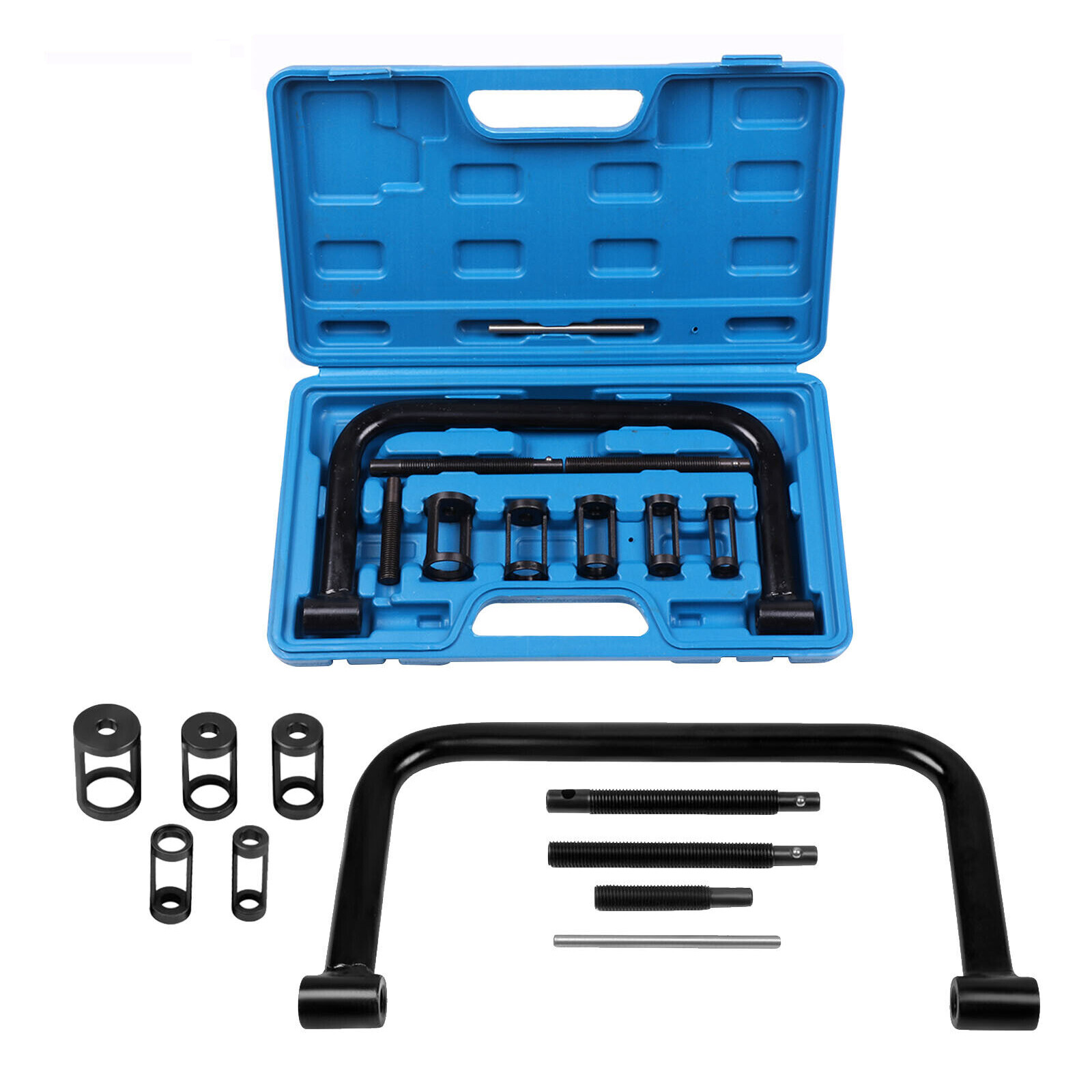 10 Pcs 5 Sizes Car Valve Spring Compressor Pusher Tools Kit for Auto ...