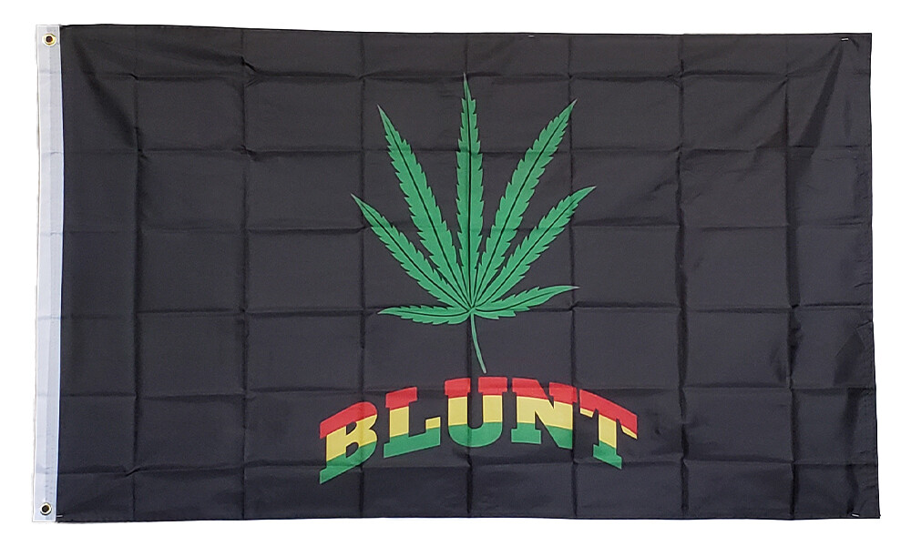 3X5 Blunt Marijuana Leaf Flag Weed Joint Rasta Banner FAST SHIP by ...