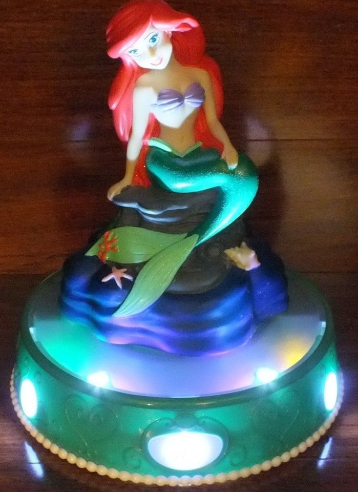 Disney princess Ariel The Little Mermaid Singing Talking Light Piggy ...