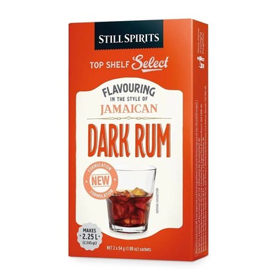 Top Shelf Select Rum Jamaican Dark Rum Essence (2 x 1.125L Sachets) | eBay