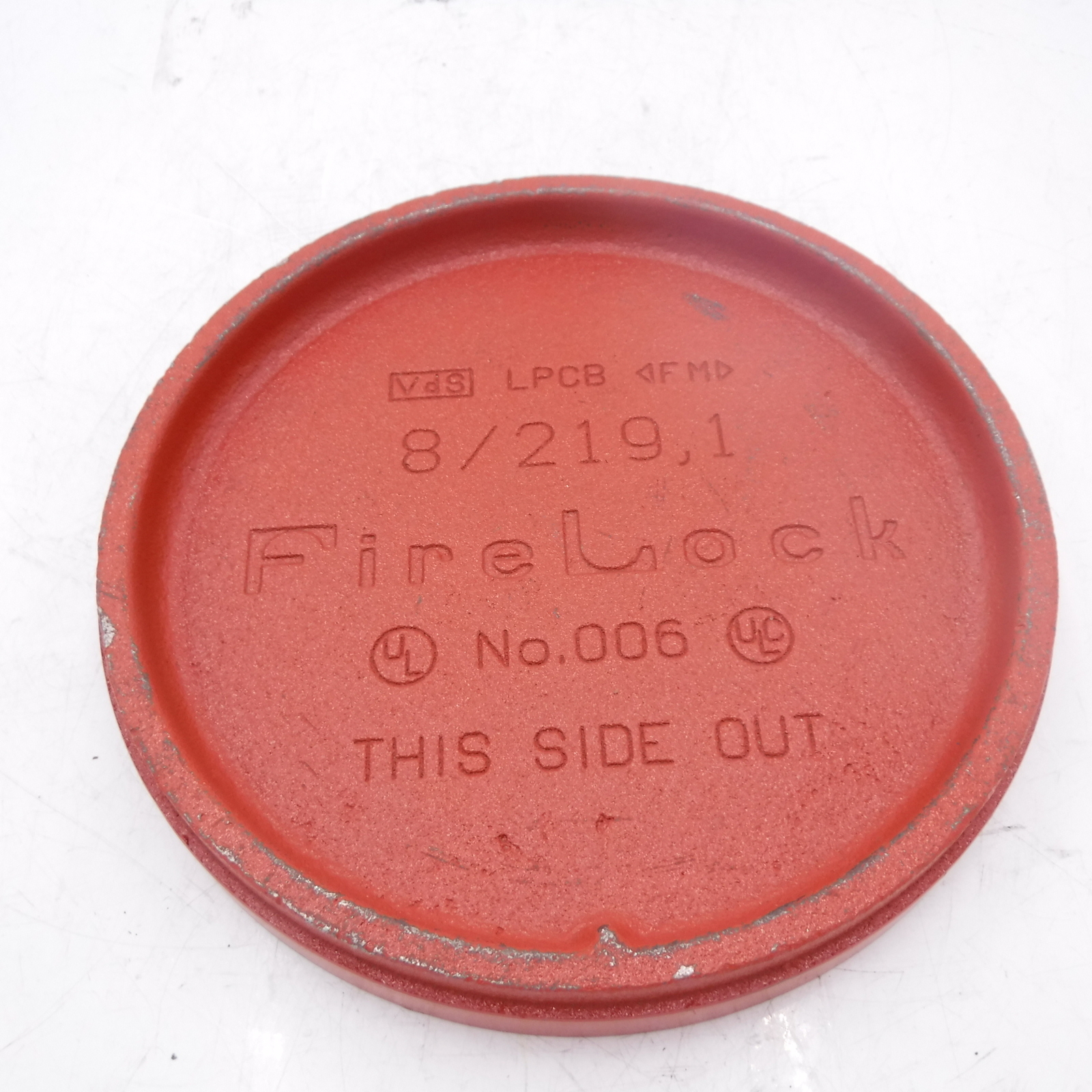 Victaulic 8" No.006 FireLock Cap 8/219,1 | eBay