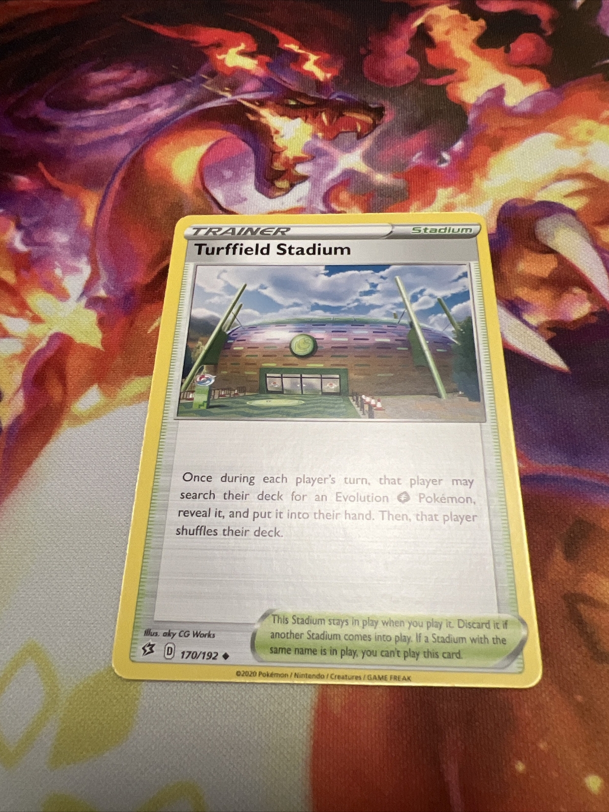 Pokémon TCG Turffield Stadium Rebel Clash 170/192 Regular Uncommon | eBay