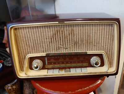 Vintage Grundig Radio Model 97 USA Tubes Works/ Repair Needed | eBay