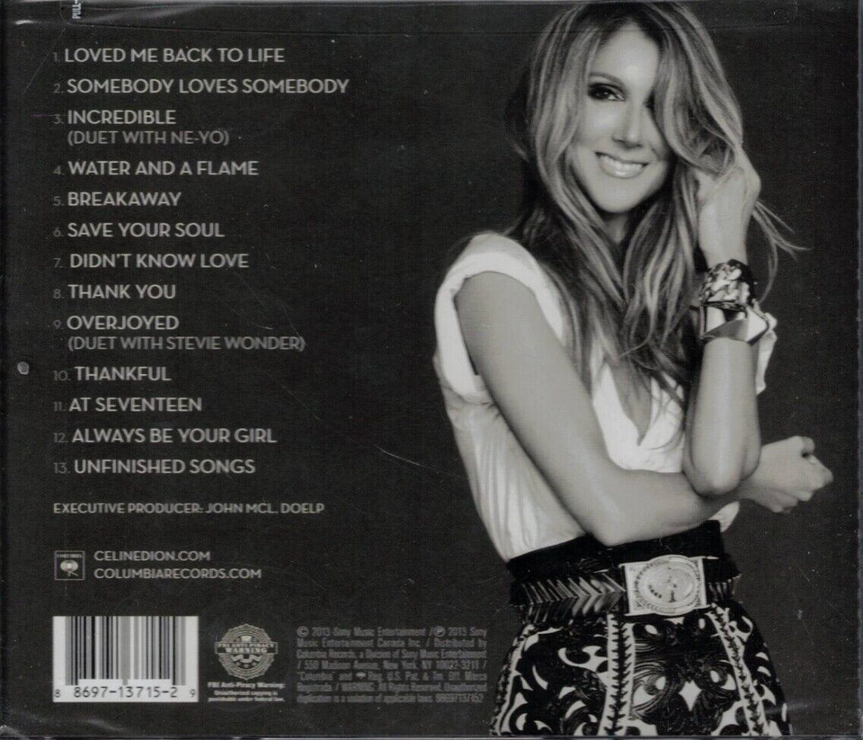 Celine Dion - Loved me back to life [CD] | eBay