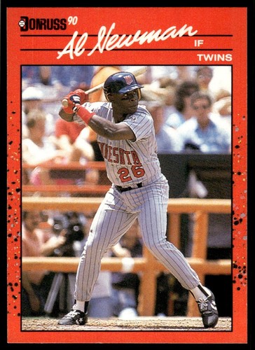 1990 Donruss Baseball Card Al Newman Minnesota Twins #506 | eBay