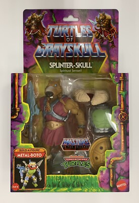 Masters of the Universe Origins Turtles of Grayskull Splinter-Skull ...