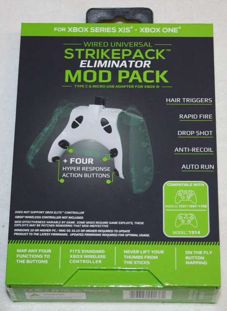 Collective Minds Strike Pack Wired Eliminator for Xbox Series X/S/One ...