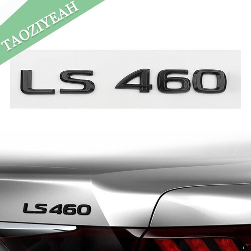For LS460 LS 460 Rear Turnk Letter Badge Emblem Replace Sticker Gloss ...