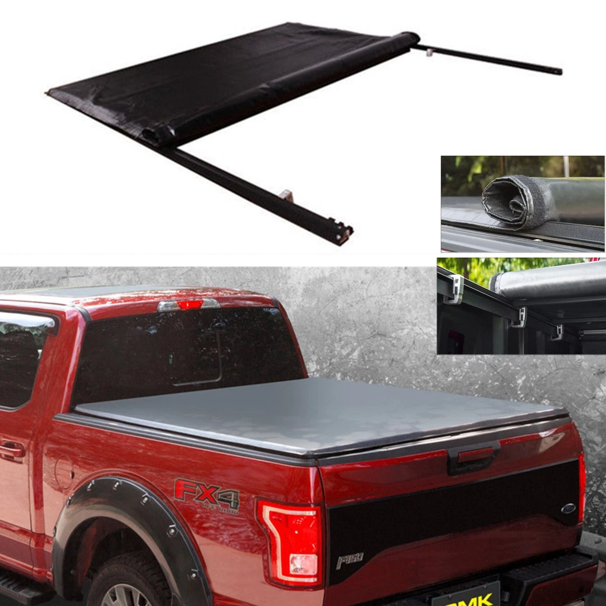 Spec-D Tonneau Cover Dodge Ram 1500/2500/3500 (2002-2019), 40% OFF