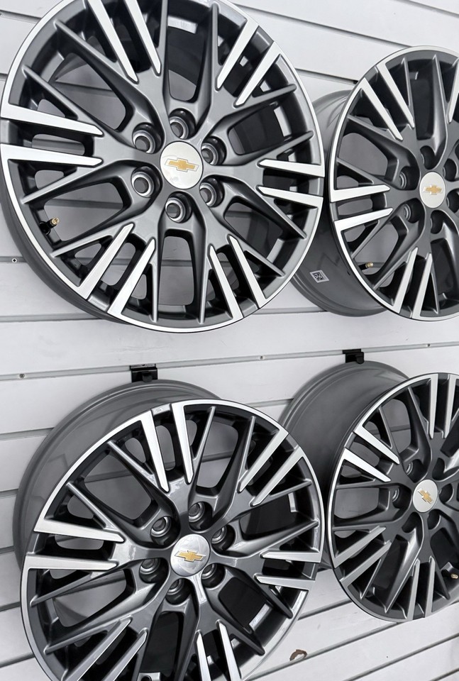 2018-2025 GMC ACADIA FACTORY ORIGINAL OEM 18" ALLOY WHEELS RIMS 95940 ...