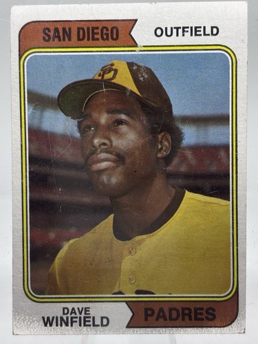 1974 Topps Dave Winfield 456 Rookie Card | eBay