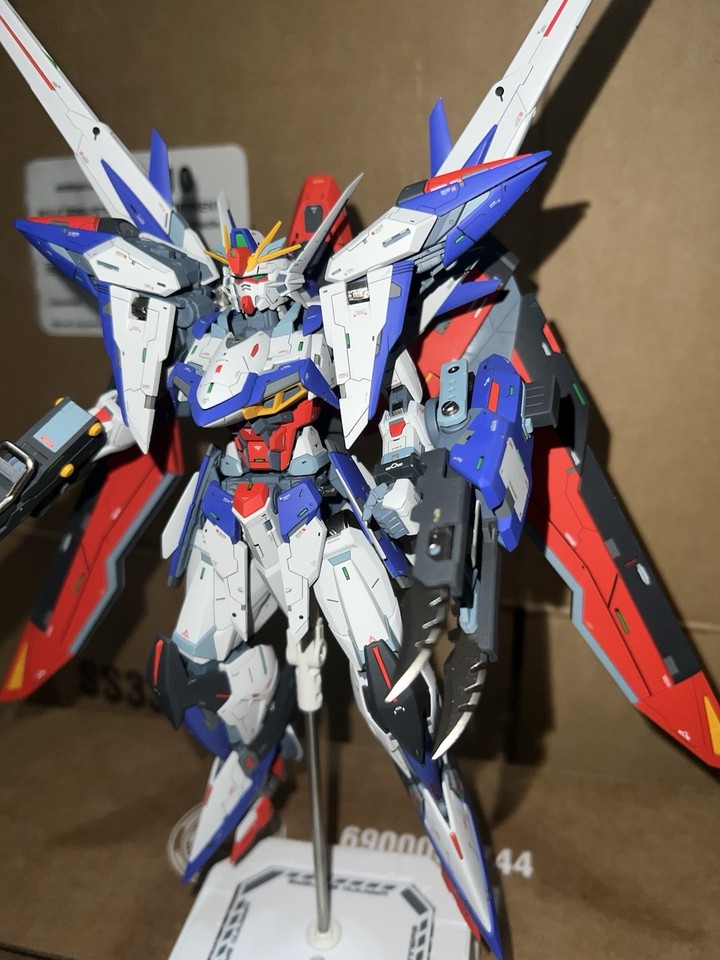 Gundam MG Eclipse Gundam Custom Built, Custom Chiseled, Custom Paint | eBay