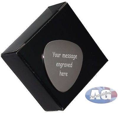 ENGRAVED MUSIC PLECTRUM GIFT GUITAR | eBay UK