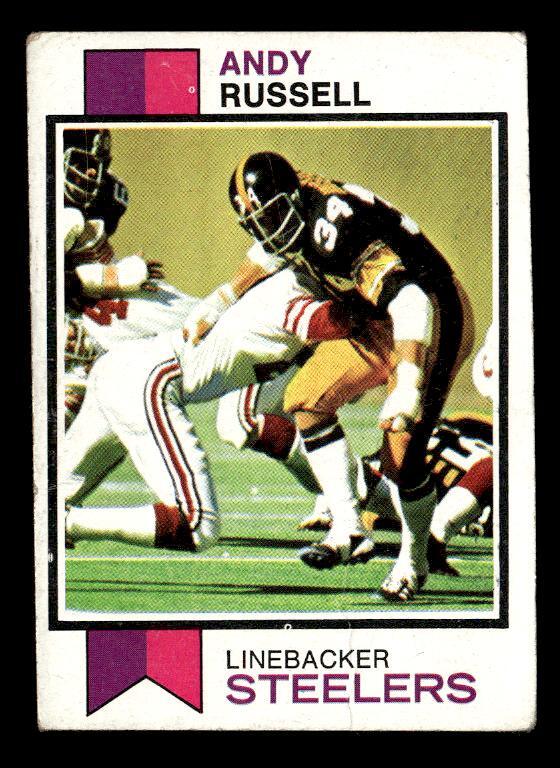 1973 Topps #480 Andy Russell Pittsburgh Steelers | eBay