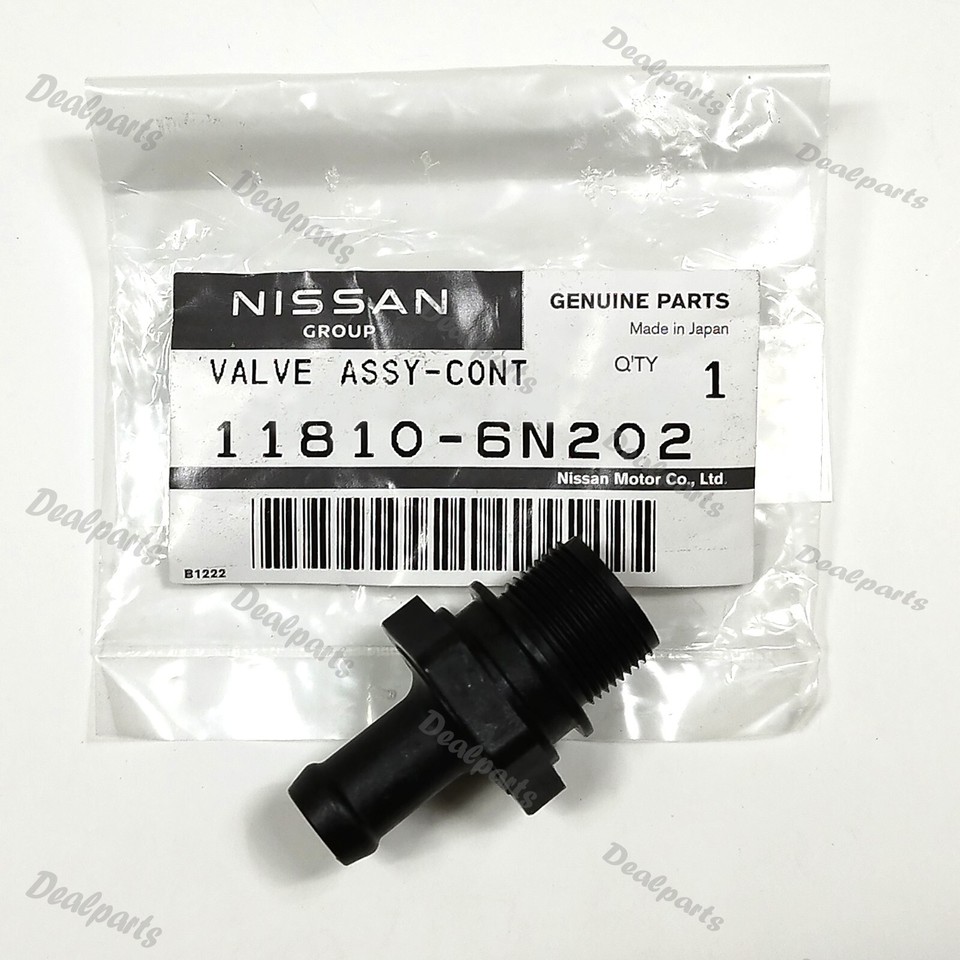 Genuine Nissan PCV Valve 11810-6N202 (for Nissan Infiniti) | eBay
