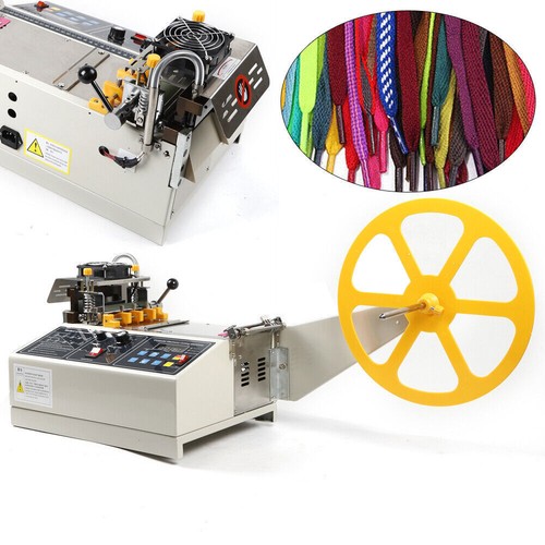 Hot and Cold Strip Cutter Automatic Webbing Tape Textile Ribbon Cutting ...