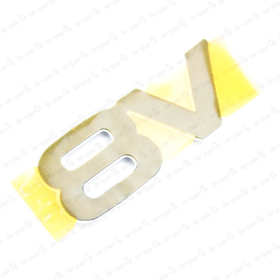 New Genuine Toyota Land Cruiser LX470 GX470 Rear Backdoor V8 Emblem ...