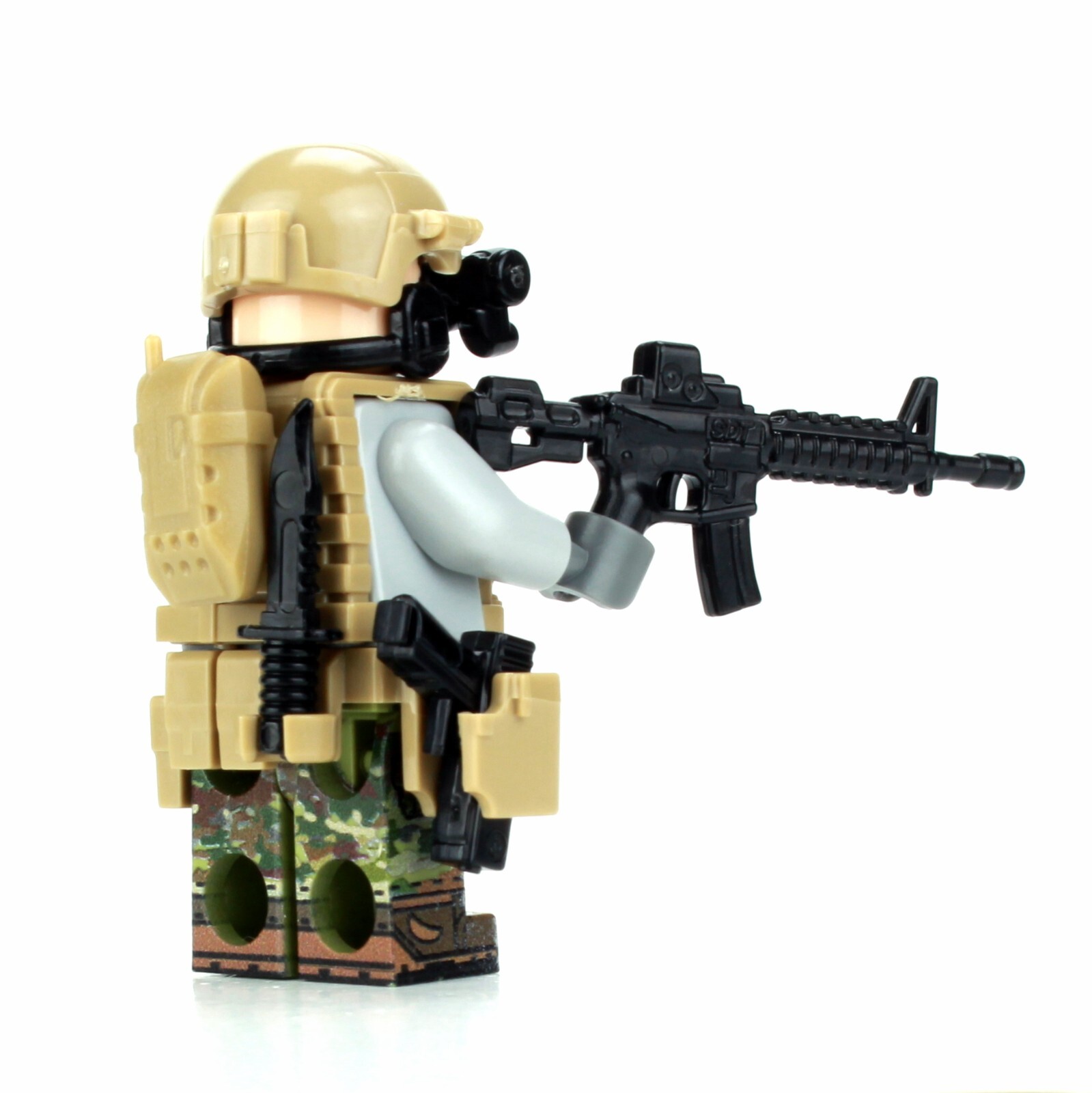 Battle Brick Modern British SAS Commando made with real LEGO® Minifig ...